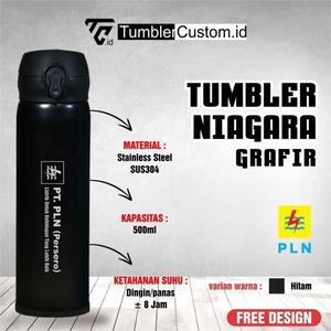 Jual TUMBLER PLN GRAFIR TUMBLERCUSTOM.ID - NIAGARA HITAM - Kota Banjar ...