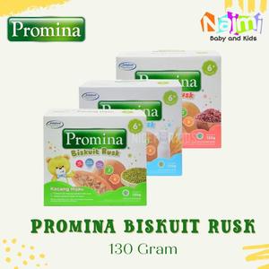 Jual mob promina biskuit rusk 130gr rasa susu beras merah dan kacang ...