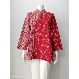 Jual Ready Baju Batik Merah Putih Batik Merah Putih Wanita Batik ...