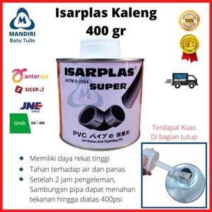 Jual aj lem pipa isarplas pvc kaleng 400gr /lem pipa isarplas kaleng ...