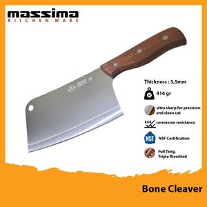 Jual Golok Daging Cincang Tulang Tajam SUPER TEBAL Stainless Steel ...