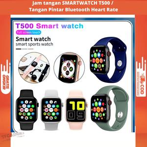 Jual Jam Tangan Smartwatch T500 / Jam Tangan Pintar Bluetooth Heart ...