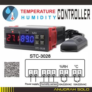 Jual STC-3028 Higrostat Thermostat Kontrol Suhu dan Kelembaban 110 ...