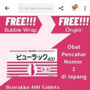 Jual Kokando Byurakku 1 Box isi 400 tablet Obat Sembelit Original ...