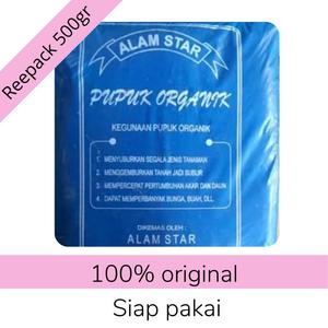 Jual ORIGINAL 500GR PUPUK KOMPOS ORGANIK MERK ALAM STAR - Kota Surabaya ...