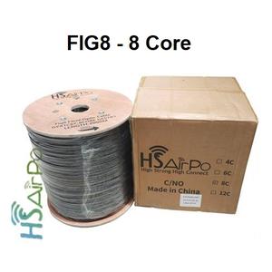 Jual HSAirPO GYXTC8Y-8C-FIG8 Dropcore Fiber Optik FIG8 8 Core 2KM S ...
