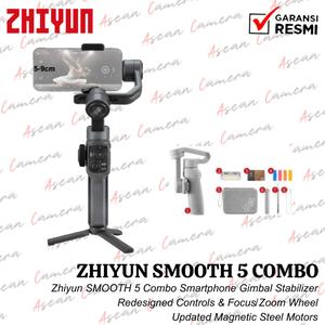 Jual Zhiyun Smooth 5 Combo Smartphone Stabilizer Smooth 5 Combo ...