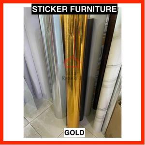Jual Sticker Pelapis Furniture GOLD / PVC Meja Lemari Alas Foto ...