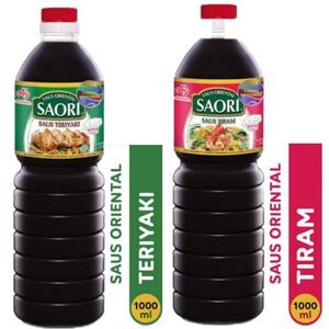Jual SAORI SAUS TIRAM BOTOL 1 LITER TERIYAKI BOTOL 1 LITER - SAUS TIRAM ...