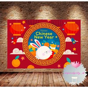 Jual Custom Backdrop Banner Spanduk Imlek Sincia Chinese New Year ...