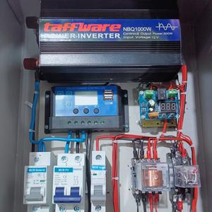 Jual paket lengkap panel PLTS panel surya solar cell inverter SCC ATS ...