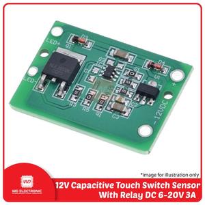 Jual 12V Capacitive Touch Switch Sensor Module With Relay DC 6-20V 3A ...