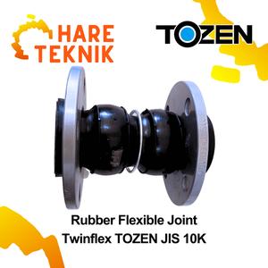 Jual 2" Rubber Flexible Joint Twinflex TOZEN Type JIS 10K Size 2 Inch ...