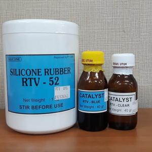 Jual SILICONE RUBBER RTV 52 / BAHAN BAKU MOLDING ORIGINAL 1KG ...