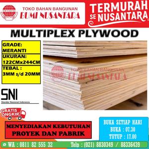 Jual Triplex 3mm Multiplex Plywood Triplek Multiplek (**) - Kota ...