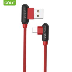 Jual GOLF Kabel Charger Micro USB L Shape 2.4A 1 Meter - GC-45 - Hitam ...