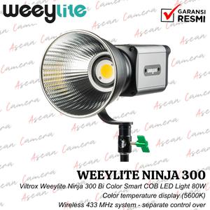 Jual Viltrox Weeylite Ninja 300 Mini Smart COB Spotlight 80W Led Light ...