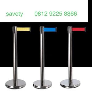 Jual PROMO Standing Barrier Tiang Antrian Railing Stand Pembatas ...