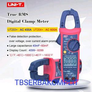 Jual UNI-T UT204 Plus Digital Clamp Meter AC DC 600A UT-204 Tang Amper - Jakarta Selatan ...