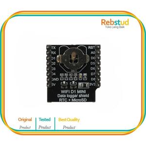 Jual Micro SD D1 Mini Data Logger Shield + RTC DS1307 For Arduino ...