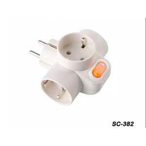Jual Uticon T Arde Stop Kontak Cabang 3 lubang Kombinasi Saklar On Off ...