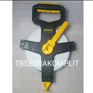 Jual Meteran Tancap 100M Krisbow Meteran Rol Tanah Measuring Tape Roll ...