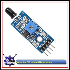 Jual Sensor Api IR Infrared Flame Sensor dengan Output Analog dan ...