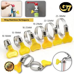 Jual Klem Selang Air Kupingan Klip Selang Ring Gas Radiator Stainless ...
