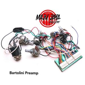 Jual preamp pickup wiring set bass elektrik bartolini MK 1 original ...