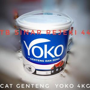 Jual CAT TEMBOK CAT GENTENG YOKO SENG ASBES AVIAN GALON 4KG X ROOF ...