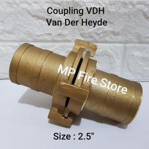 Jual Fire Hose Coupling VDH 2.5 Inch Kuningan VAN DER HEYDE Selang ...