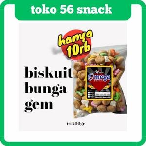Jual SNACK BISKUIT BUNGA GEM ORIGINAL 200gr - Default - Kota Surabaya ...