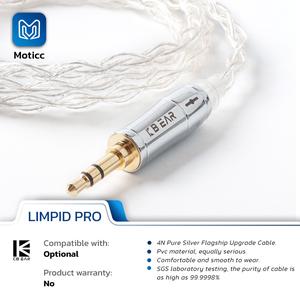 Jual KBEAR Limpid Pro 8 Core 99.998 Pure Silver Cable Upgrade Cable ...
