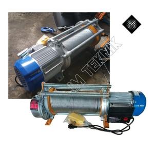 Jual Katrol listrik sling 50m kapasitas 15 Ton 1500 kg winch electric ...