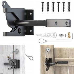 Jual Self-Locking Gate Latch Carbon Steel Post Mounted Fence - Kab ...