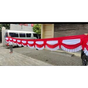 Jual bendera bekron cantik bekron merah putih 10 glombang - Jakarta ...