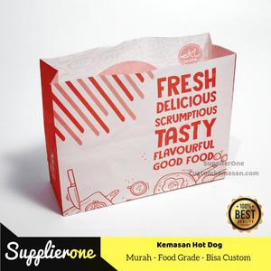 Jual Kantong Kemasan Hot Dog, Kantong kertas Roti John, Bungkus Hot Dog ...