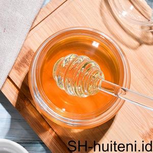 Jual Pot Madu Transparan Dengan Honey Stir Bar Wadah Botol Madu Kecil ...