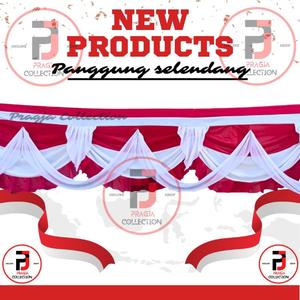 Jual Bendera panggung bendera Indonesia bendera istana bendera panjang ...