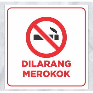 Jual Cetak Banner Dilarang Merokok - Spanduk Dilarang Merokok -Fre ...