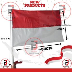 Jual Bendera Merah Putih bendera Indonesia + Tiang Bambu - Jakarta ...