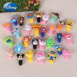 Jual 100 Buah Figur Disney Pelindung Saluran Kabel Data USB Lengan ...