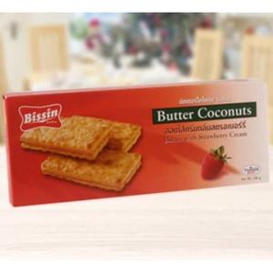 Jual Bissin Butter Coconut Bisin Biscuits with Cream 150gr Biskuit Asli ...
