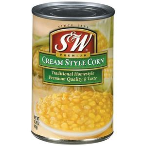Jual S&W Cream Style Sweet Corn 425gr SW Jagung Manis Krim Dalam kaleng ...