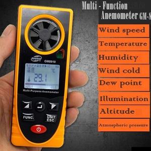 Jual GM8910 8in1 Anemometer Wind Speed Alat Ukur Kecepatan angin ...