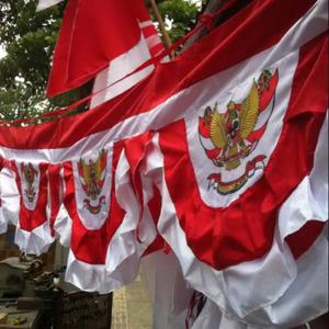 Jual Background bendera gelombang bendera garuda bendera rempel ...