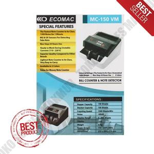 Jual Mesin Hitung Uang ECOMAC MC 150 VM Money Counter Ecomac MC 150VM ...