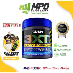Jual USN 3XT Max Energy 30 servings USN Fit 3XT Max Energy Preworkout ...