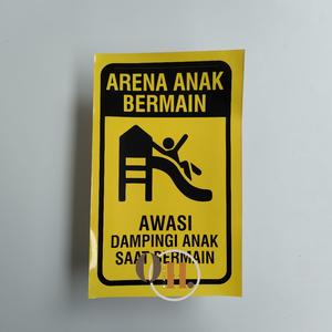 Promo Stiker Arena Bermain Anak - Stiker Keselamatan - Awasi Anak ...