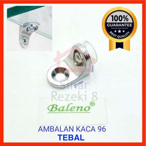 Jual Ambalan Jepit Kaca / Penyangga Rak dan Kayu Oval Kecil Ambalan L ...